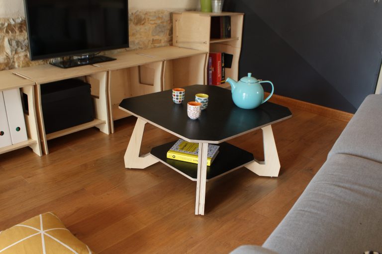 Table basse design en bois 9019 - Atelier Minassian Table Basse ⋆ OpenWood